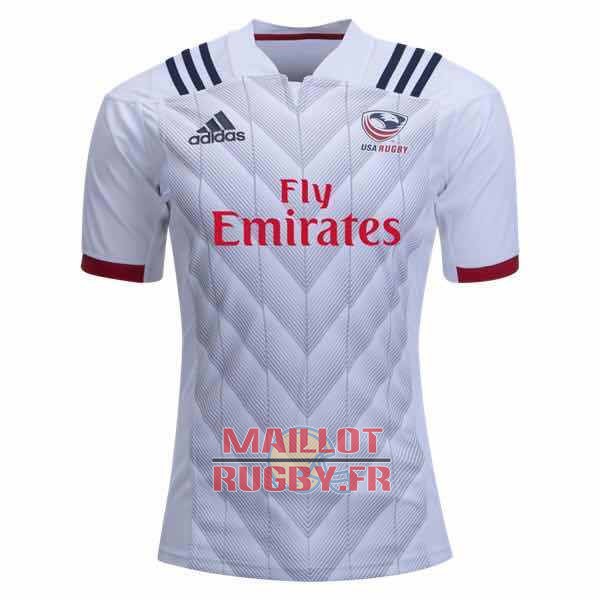 Nouveau Maillot Etats-Unis Eagle Rugby 2019 Blanc replica