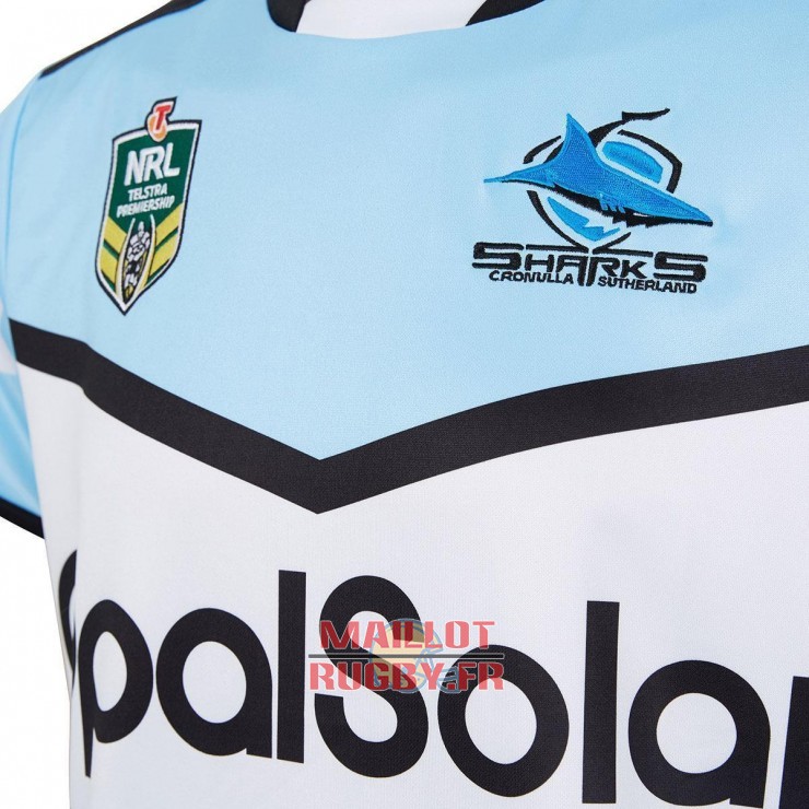 Nouveau Maillot Cronulla Sharks Rugby 2018 Domicile replica