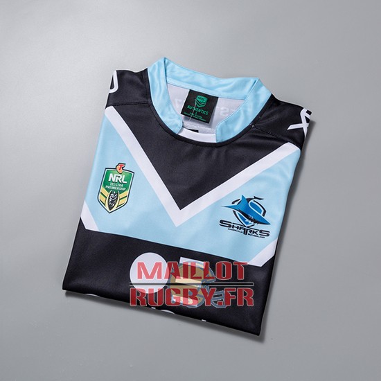 Nouveau Maillot Sharks Rugby 2018-19 Exterieur replica